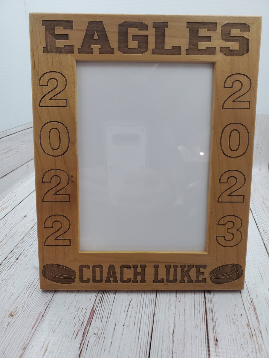 Football Team Picture Frame, Personalized Coach Thank You Gift, Coach ...