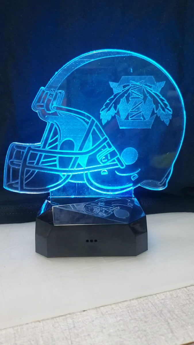 LED Lasered Acrylic Light – IroquoisPrint